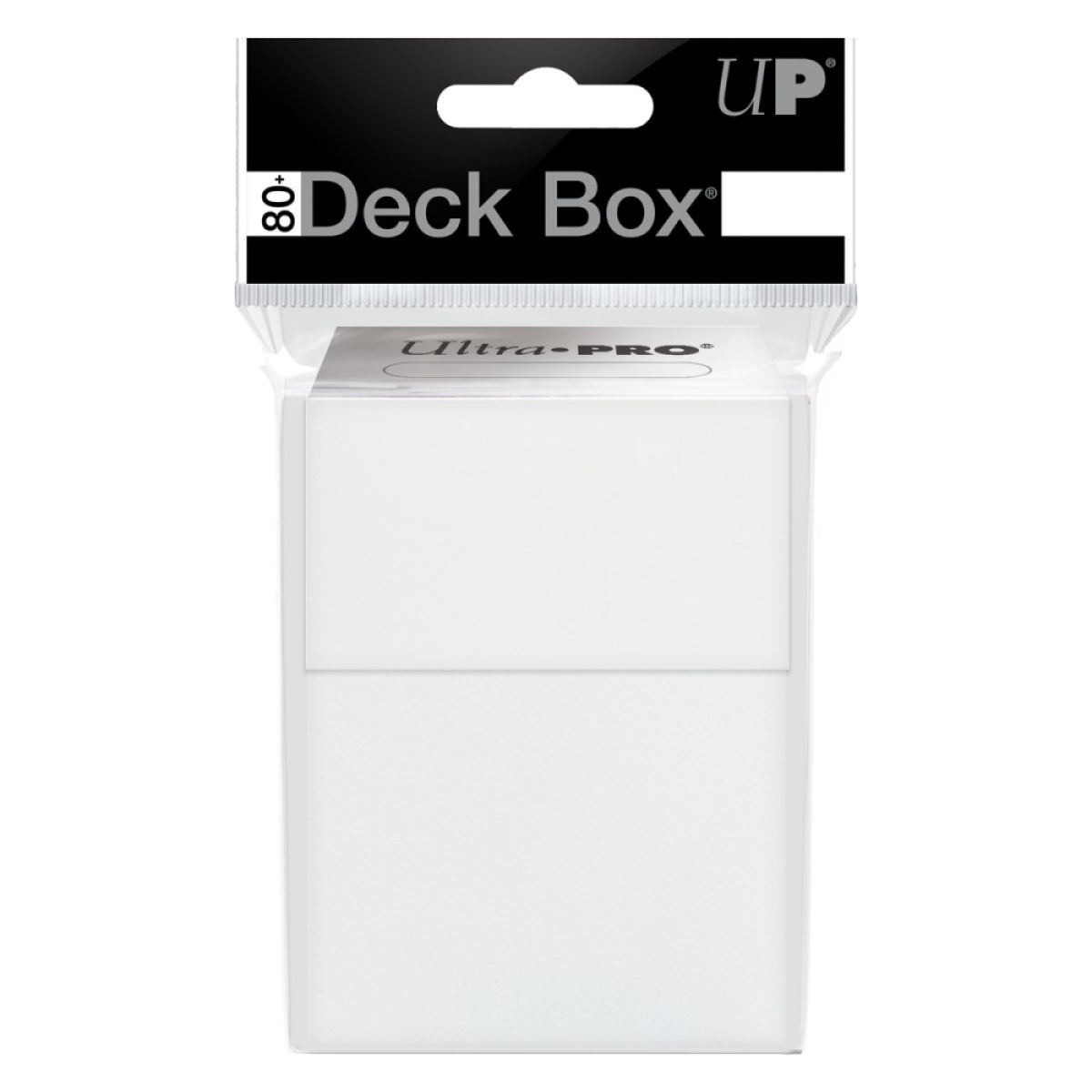 White Deck Box - 80ct Std Size - Ultra Pro – Mega Games Penrith