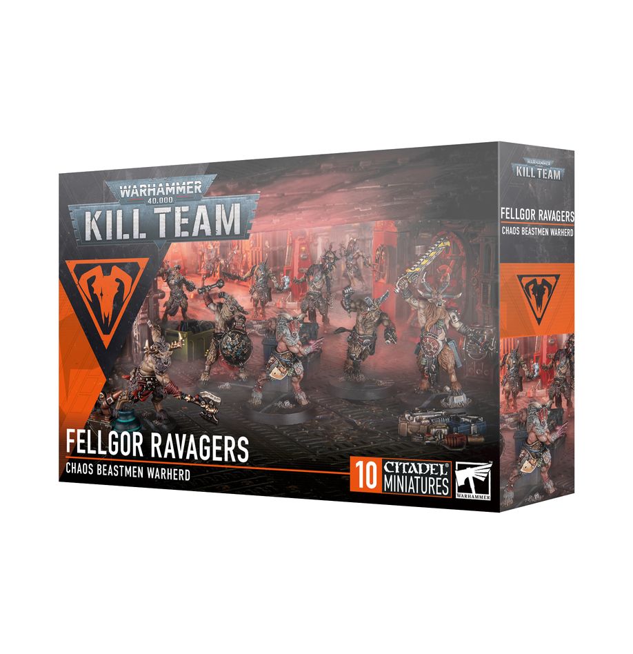 Fellgor Ravagers - Chaos Beastmen Warherd - Kill Team - Warhammer ...