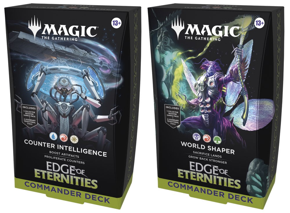 Edge of Eternities Commander Deck - Set of 2 - Magic the Gathering ...