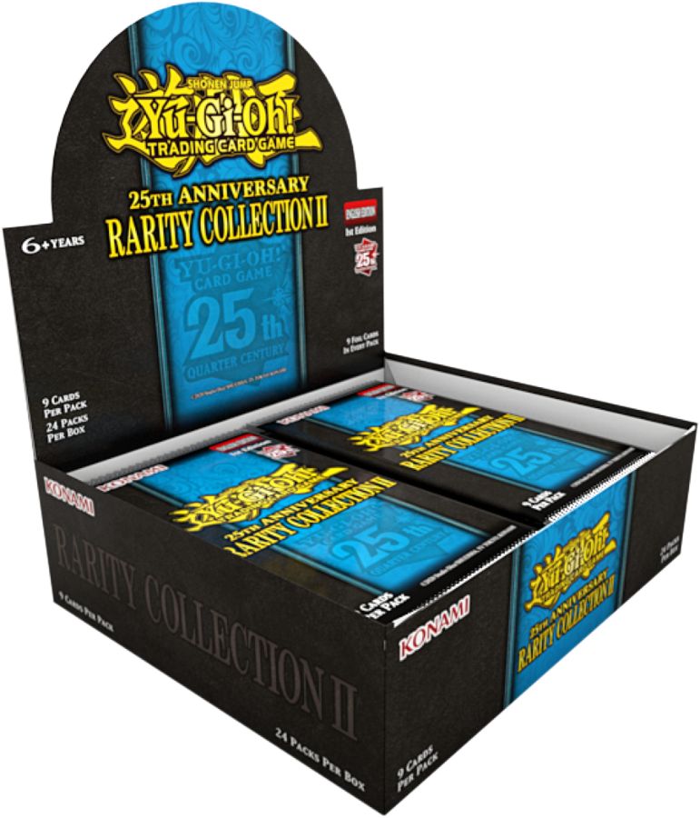 25th Anniversary Rarity Collection 2 - Booster Box - Yu Gi Oh – Mega ...