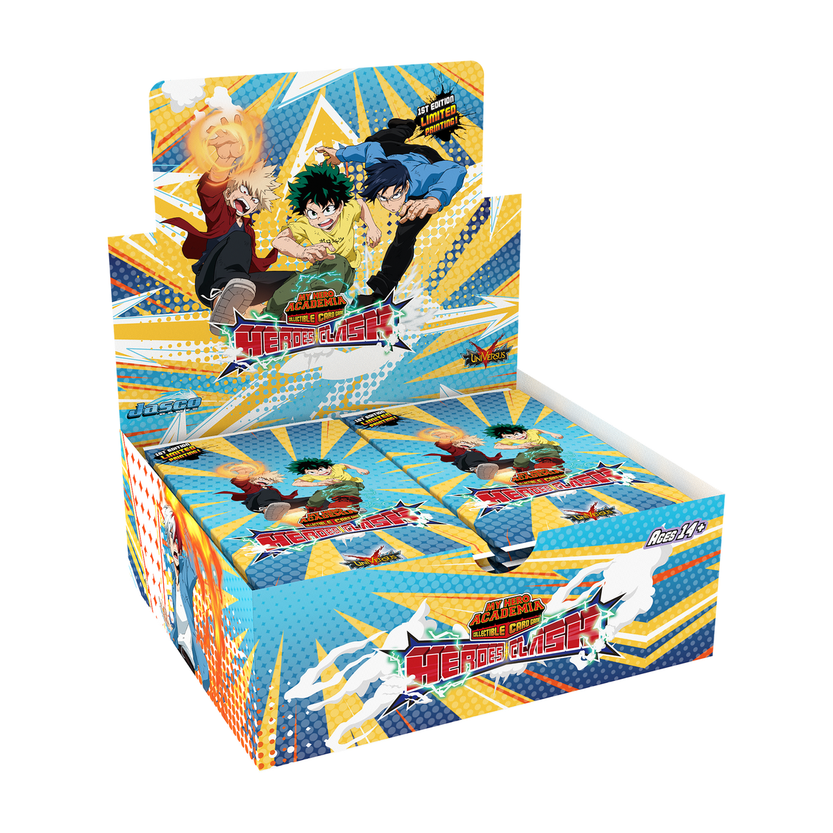 Heroes Clash Booster Box - My Hero Academia - UniVersus – Mega Games ...