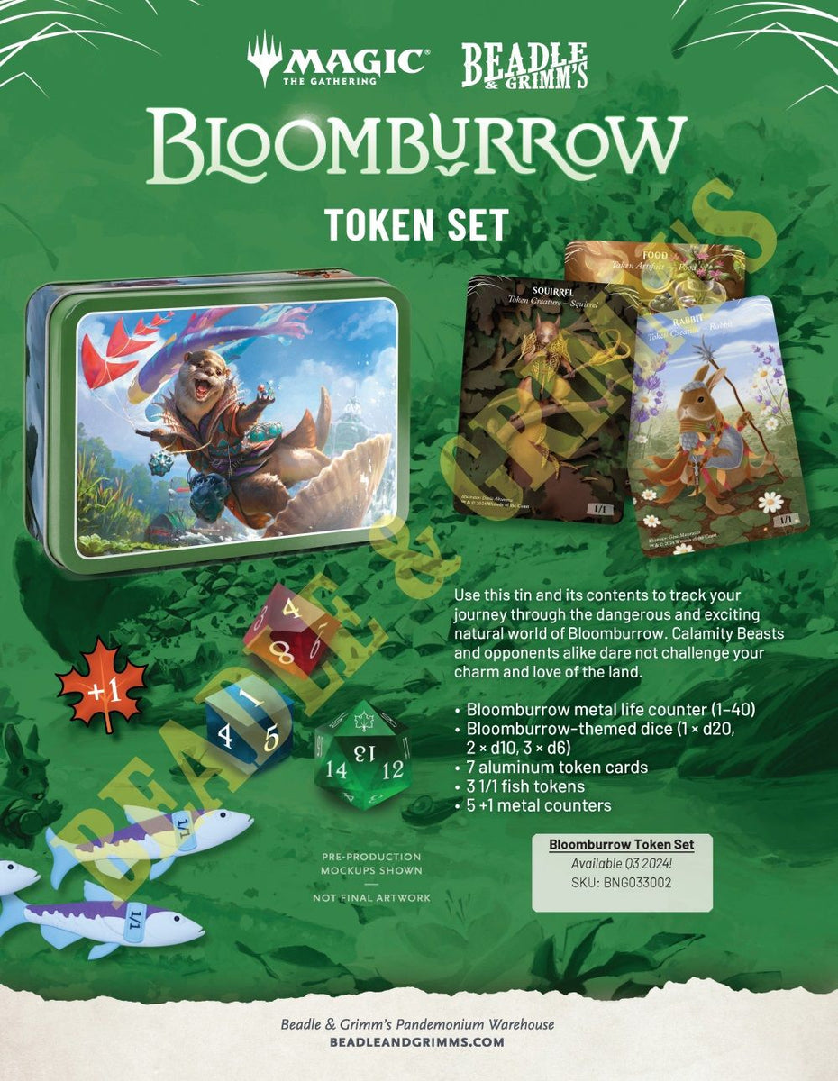 Bloomburrow Token Set - Beadle & Grimm's – Mega Games Penrith