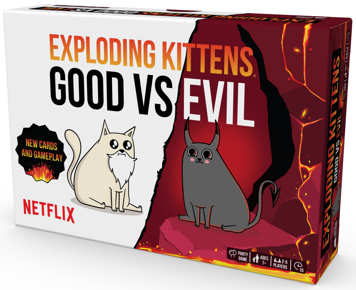Exploding Kittens - Good vs Evil – Mega Games Penrith