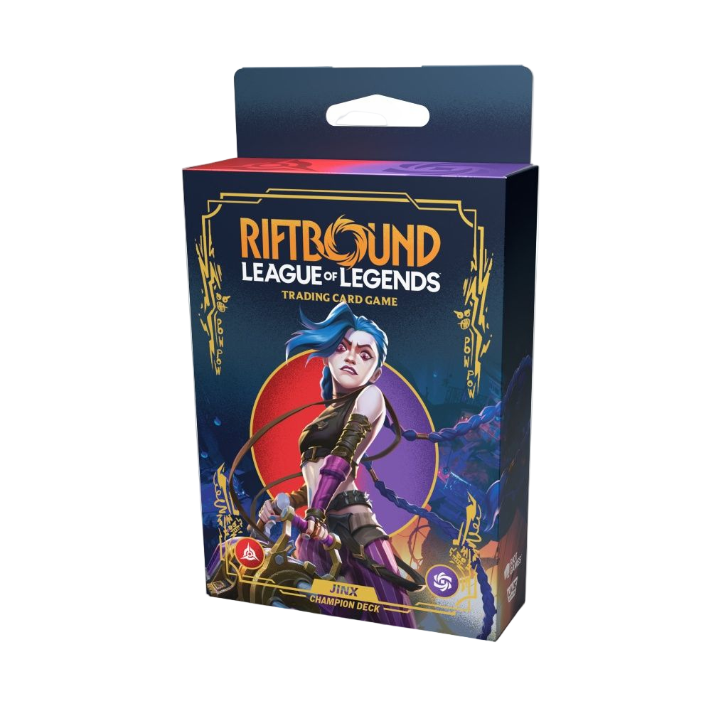 Jinx - Champion Deck - Origins [S1] - Riftbound League of Legends ...
