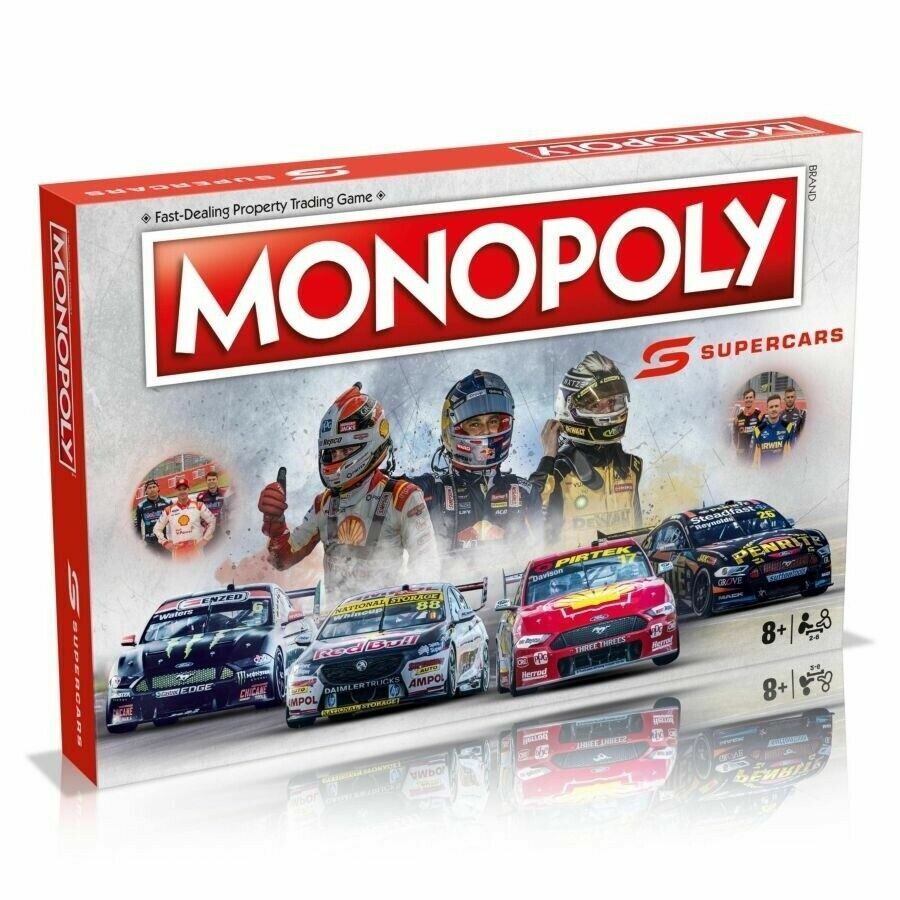 Monopoly - Supercars – Mega Games Penrith