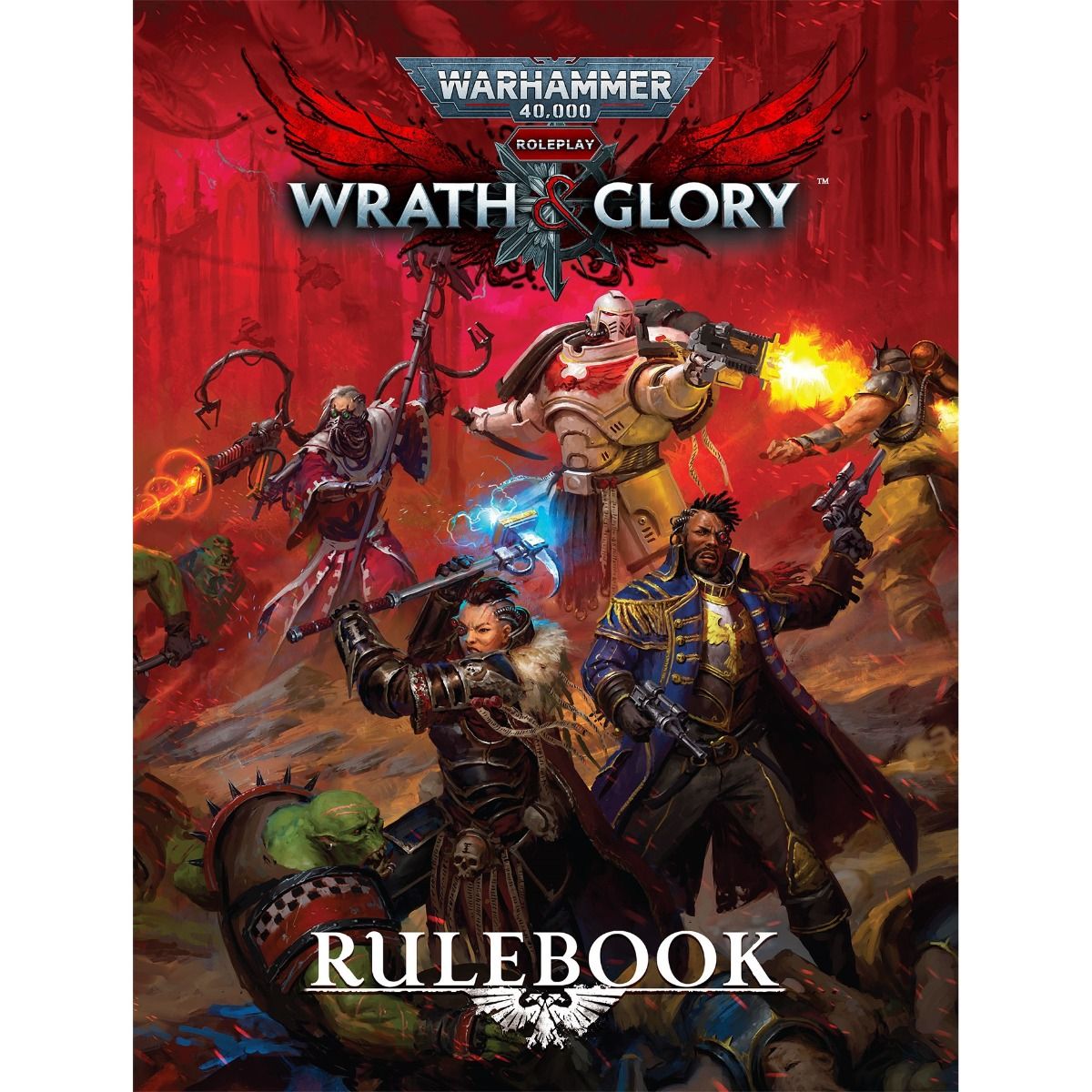 Rulebook - Wrath & Glory - Warhammer 40,000 RPG – Mega Games Penrith