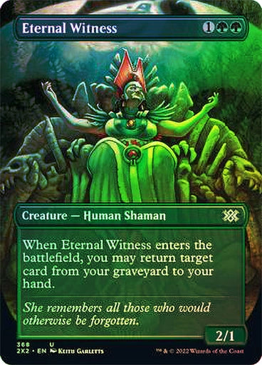 Eternal Witness (Borderless) Foil – Mega Games Penrith