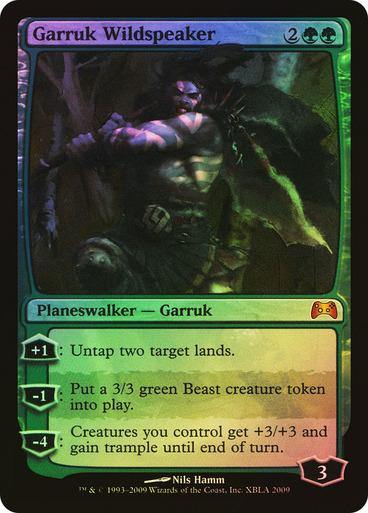 Garruk Wildspeaker Promo