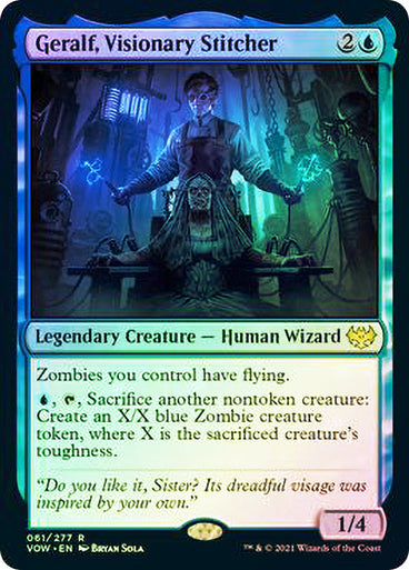 Geralf, Visionary Stitcher (Foil) – Mega Games Penrith
