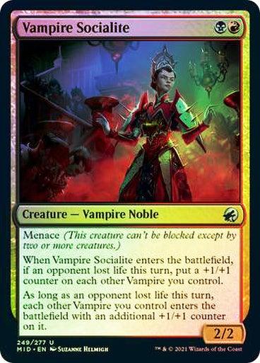 Vampire Socialite (Foil) #249 M U [MID] – Mega Games Penrith