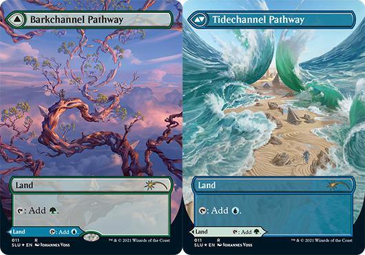 Barkchannel Pathway // Tidechannel Pathway (Secret Lair) (Foil) – Mega ...