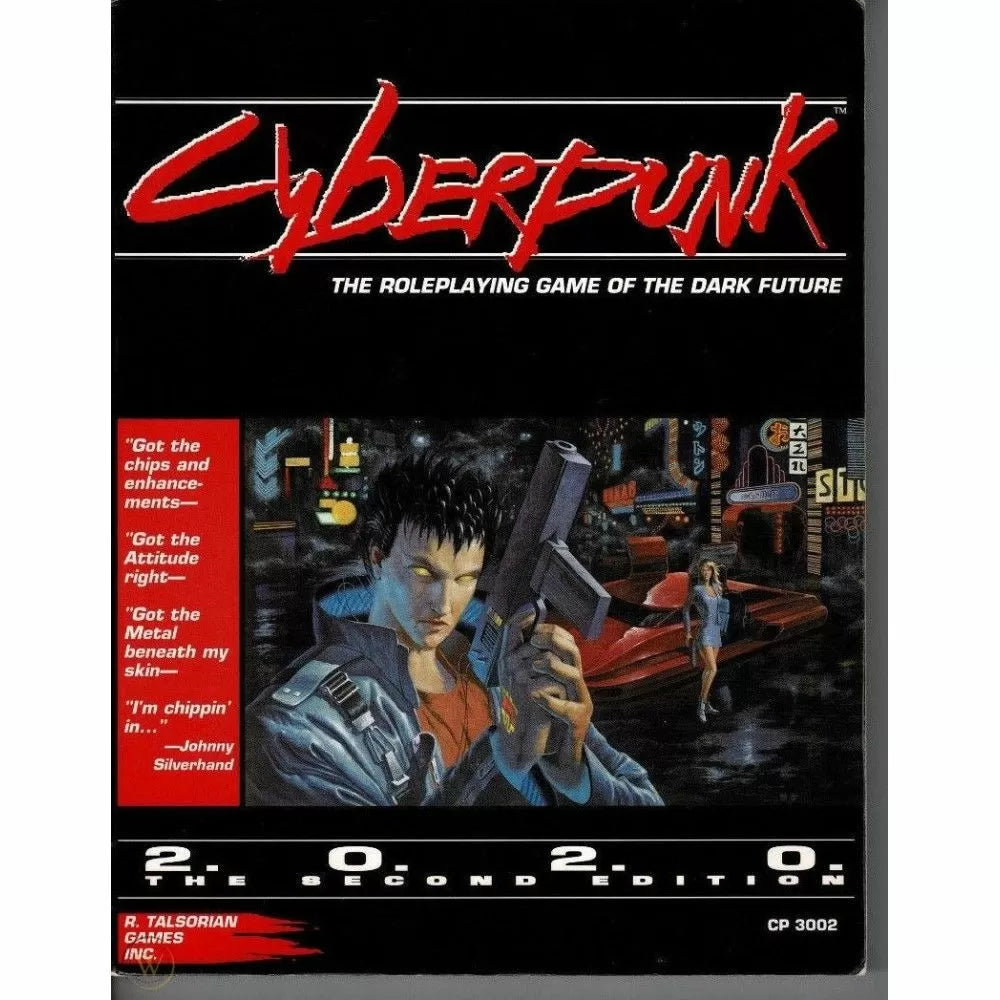 Cyberpunk 2020 Second Edition - Core Rulebook – Mega Games Penrith