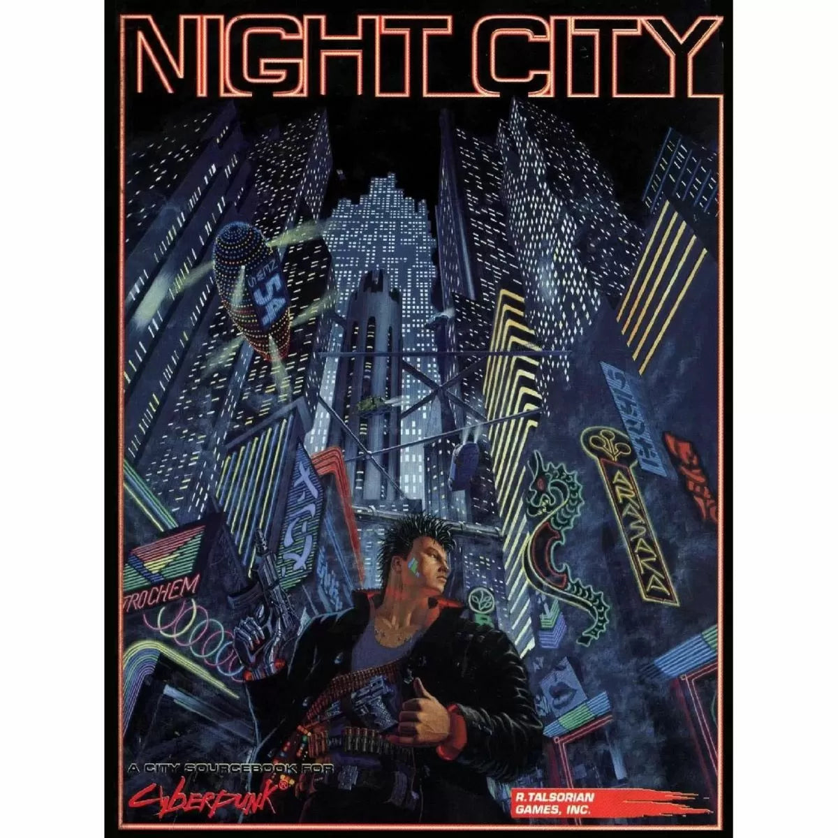 Night City (Reprint) - Cyberpunk 2020 RPG – Mega Games Penrith